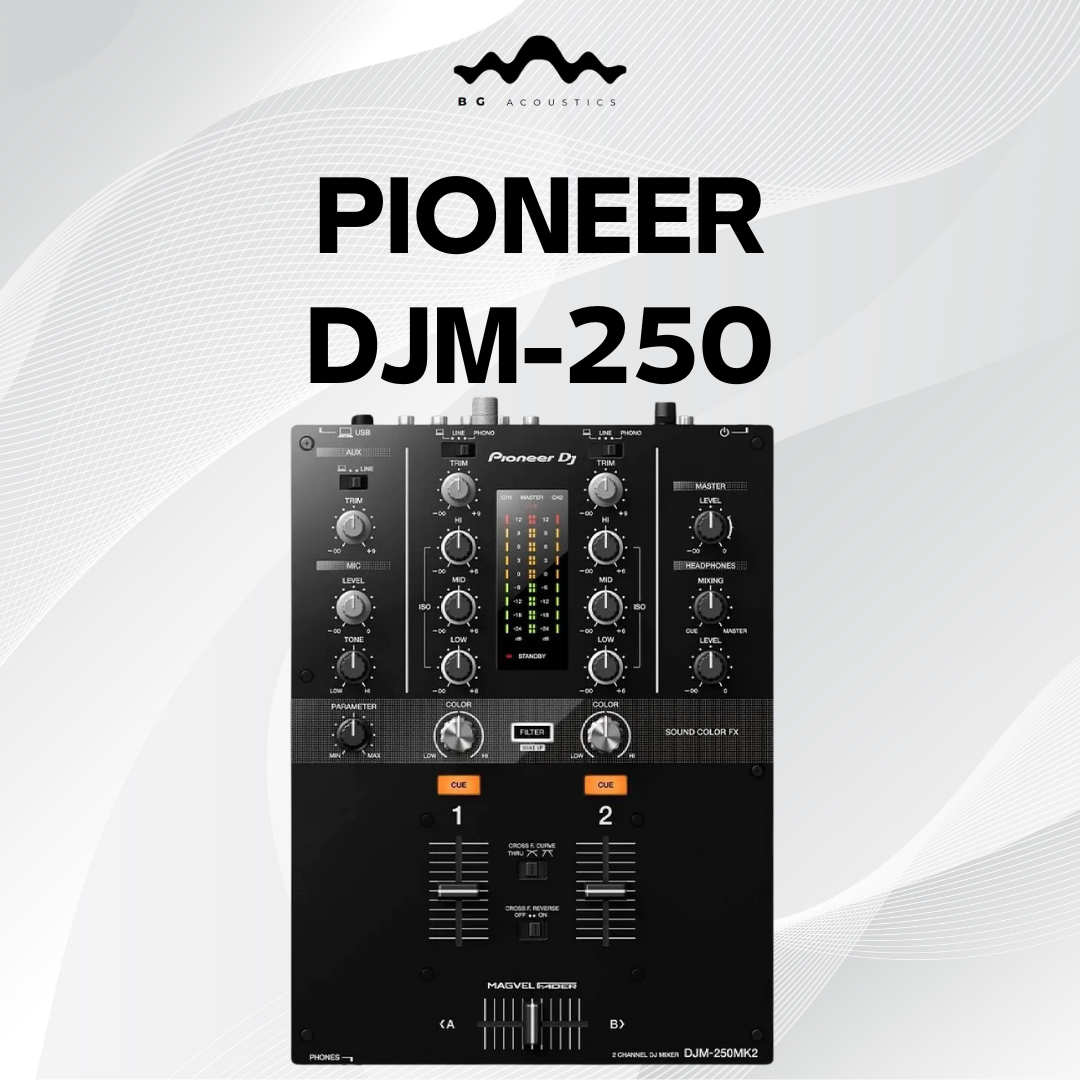 Pioneer DJM-250MK2 - BG Acoustics